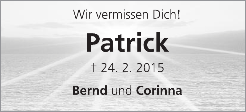 Traueranzeigen von Patrick Kremser | OstalbTrauer Traueranzeigen von Patrick Kremser | OstalbTrauer